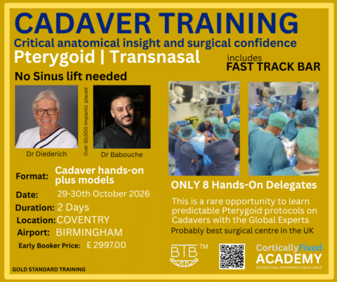 Pterygoid Cadaver Training - Cortically Fixed Academy